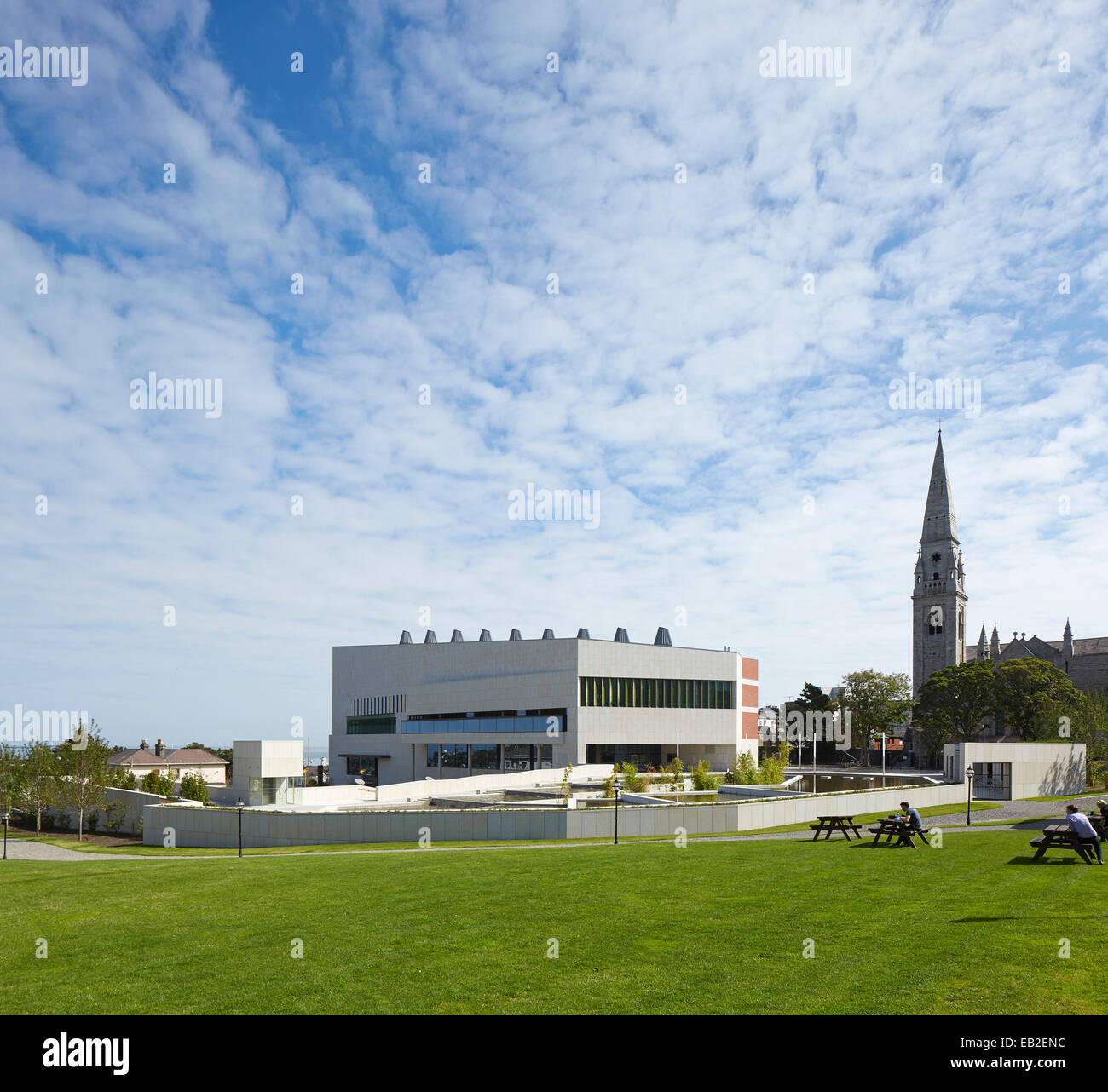 Dun Laoghaire Library - DLR Lexicon, Dun Laoghaire, Ireland. Architect ...