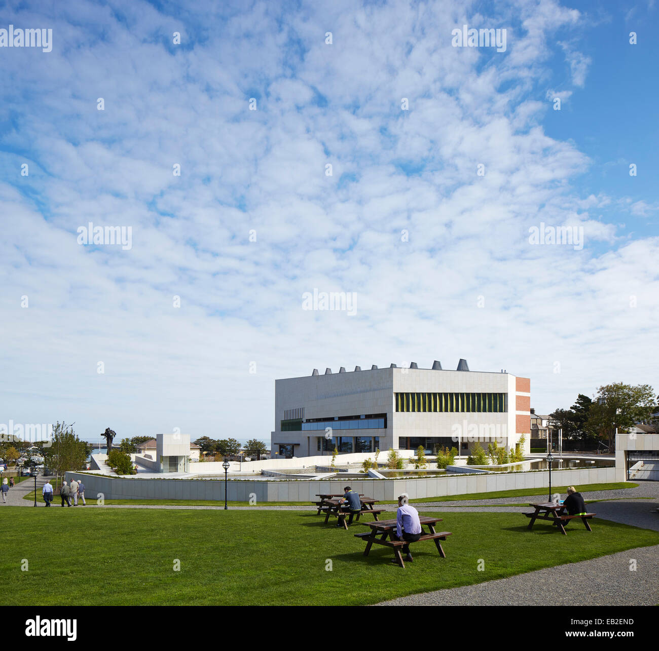 Dun Laoghaire Library - DLR Lexicon, Dun Laoghaire, Ireland. Architect ...