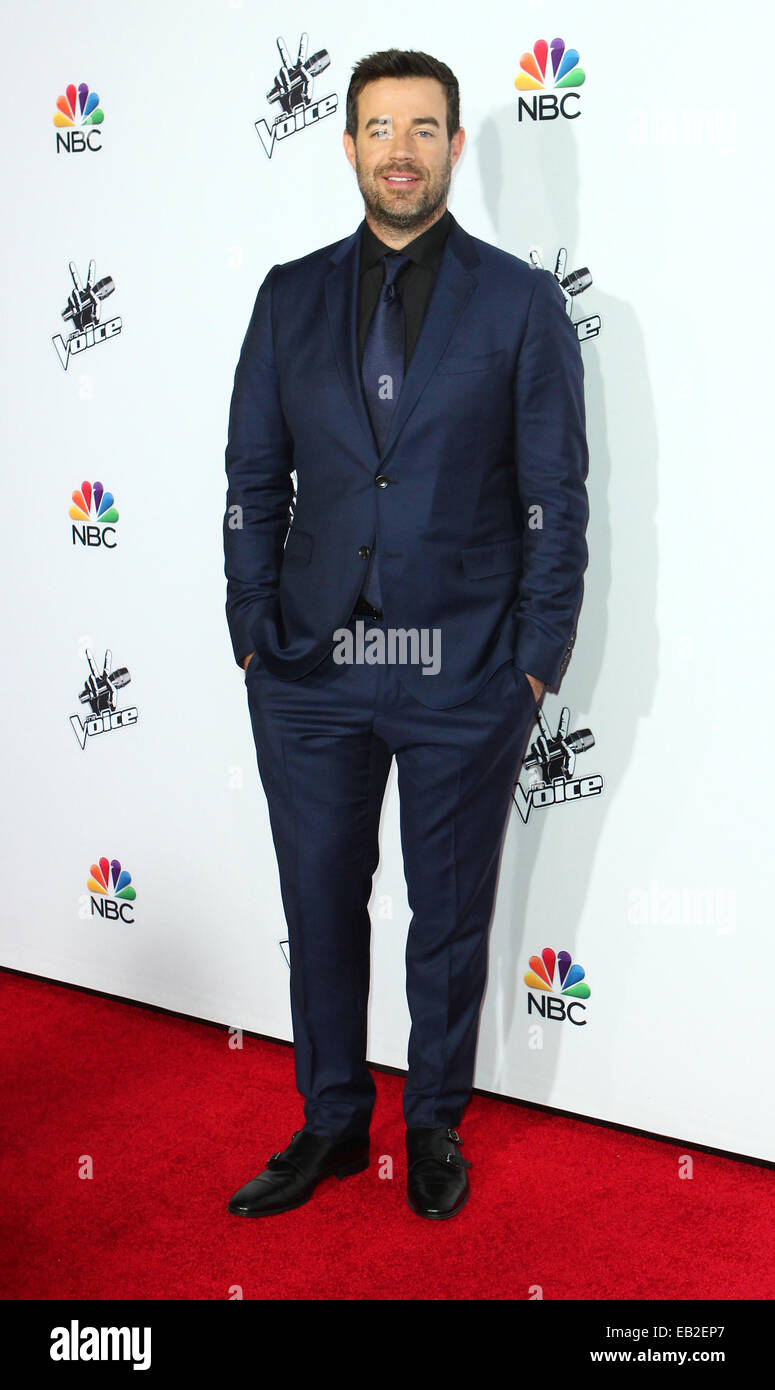 Los Angeles, California, USA. 24th Nov, 2014. Carson Daly attends NBC's ...