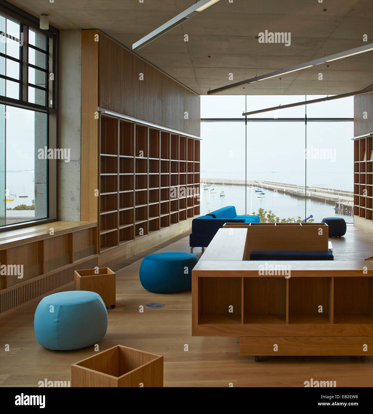 Dun Laoghaire Library - DLR Lexicon, Dun Laoghaire, Ireland. Architect ...