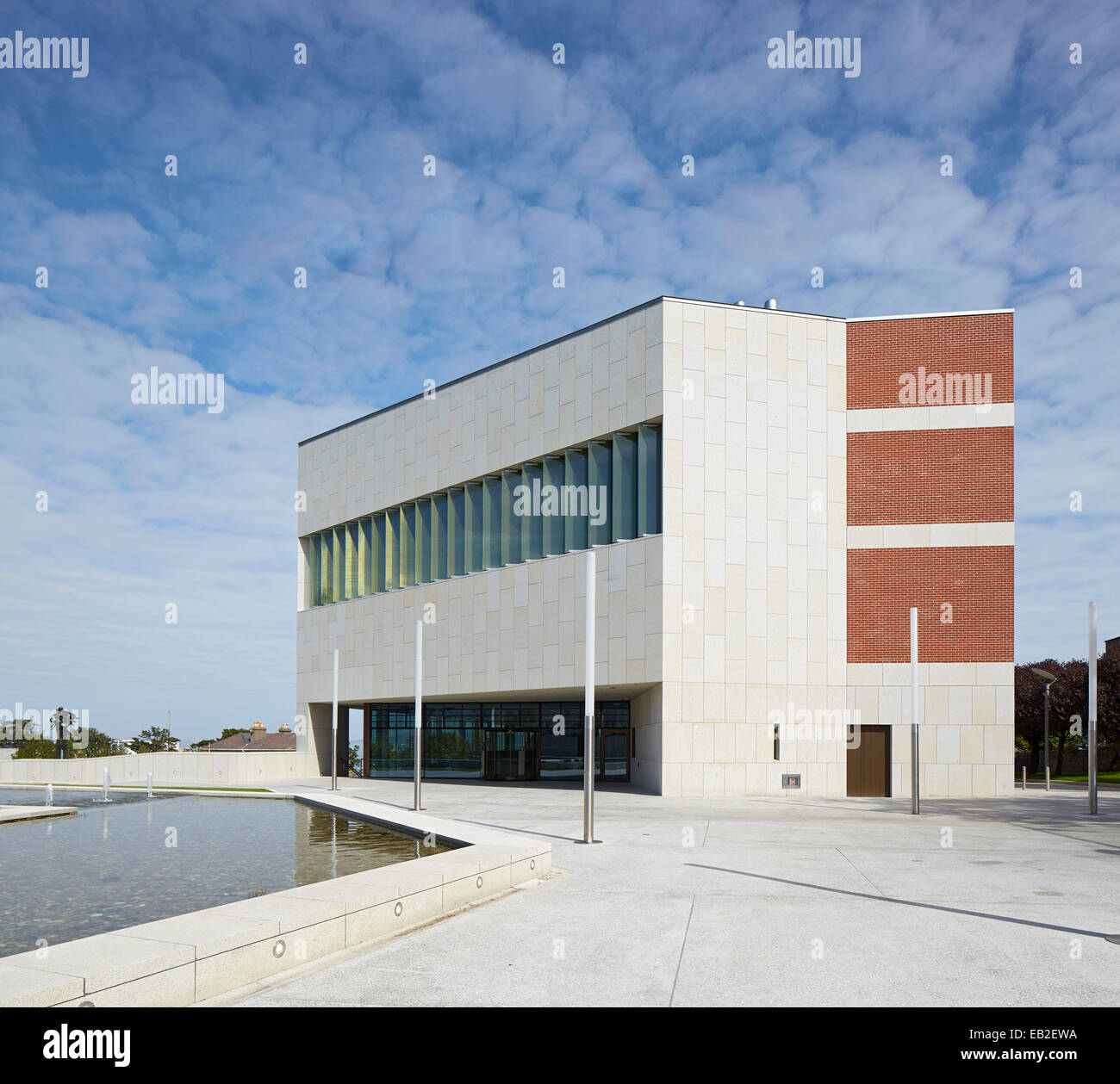 Dun Laoghaire Library - DLR Lexicon, Dun Laoghaire, Ireland. Architect ...