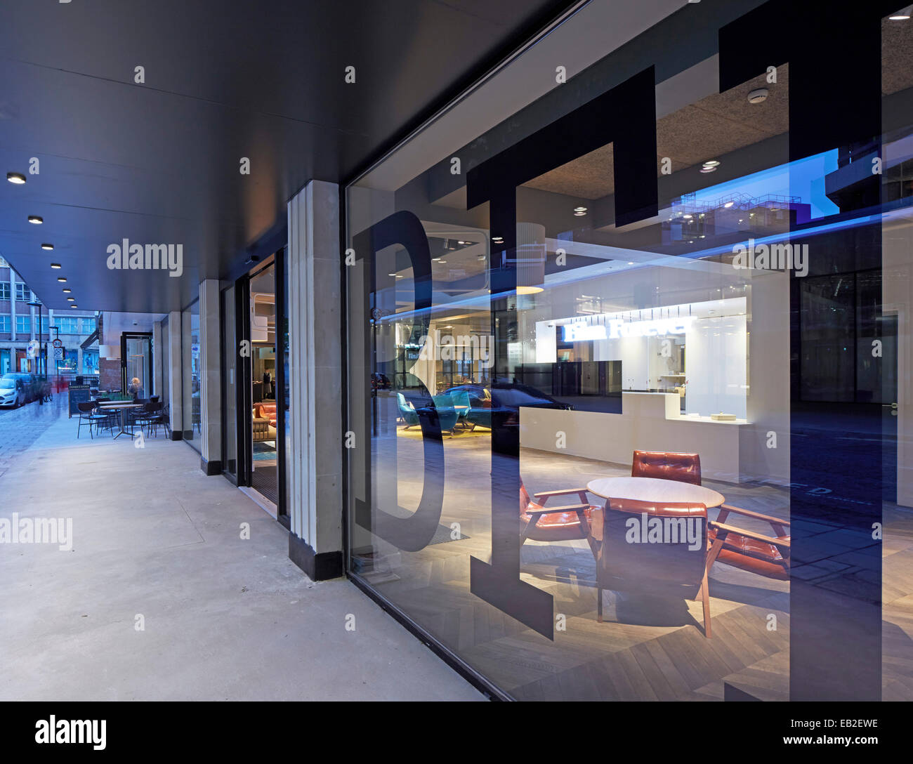 BRITISH FILM INSTITUTE (BFI), London, United Kingdom. Architect: Ben ...