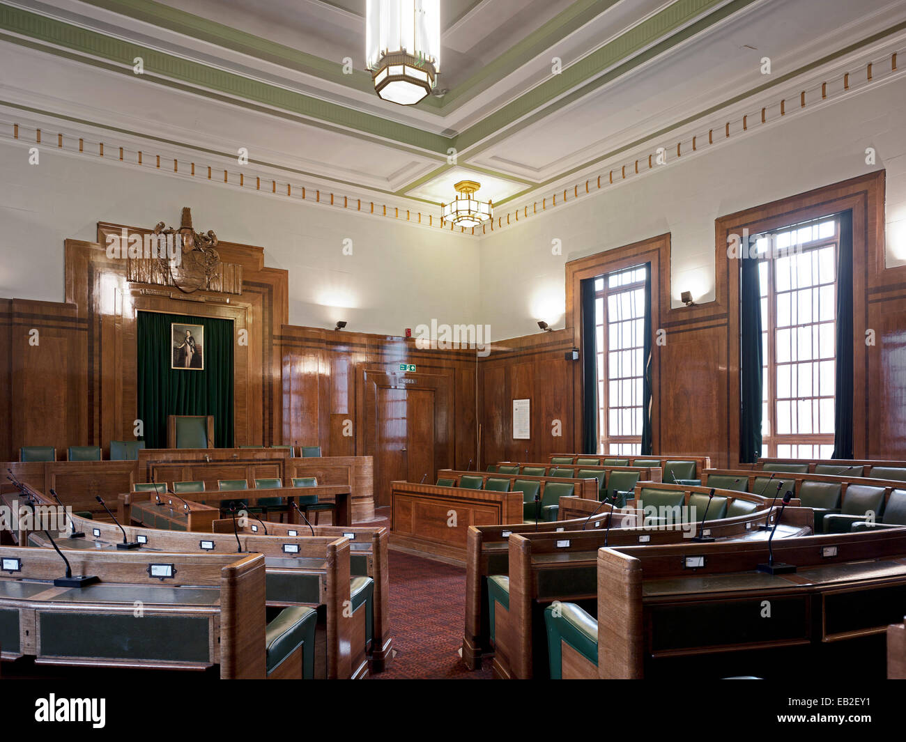 Hackney Town Hall, London, United Kingdom. Architect: Hawkins Brown ...