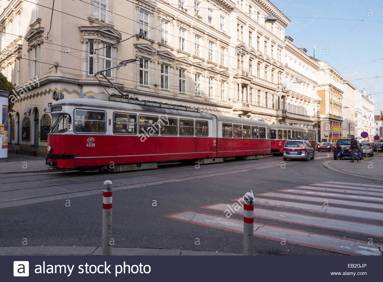 Vienna Tram Streetcar Stock Photos & Vienna Tram Streetcar Stock Images ...