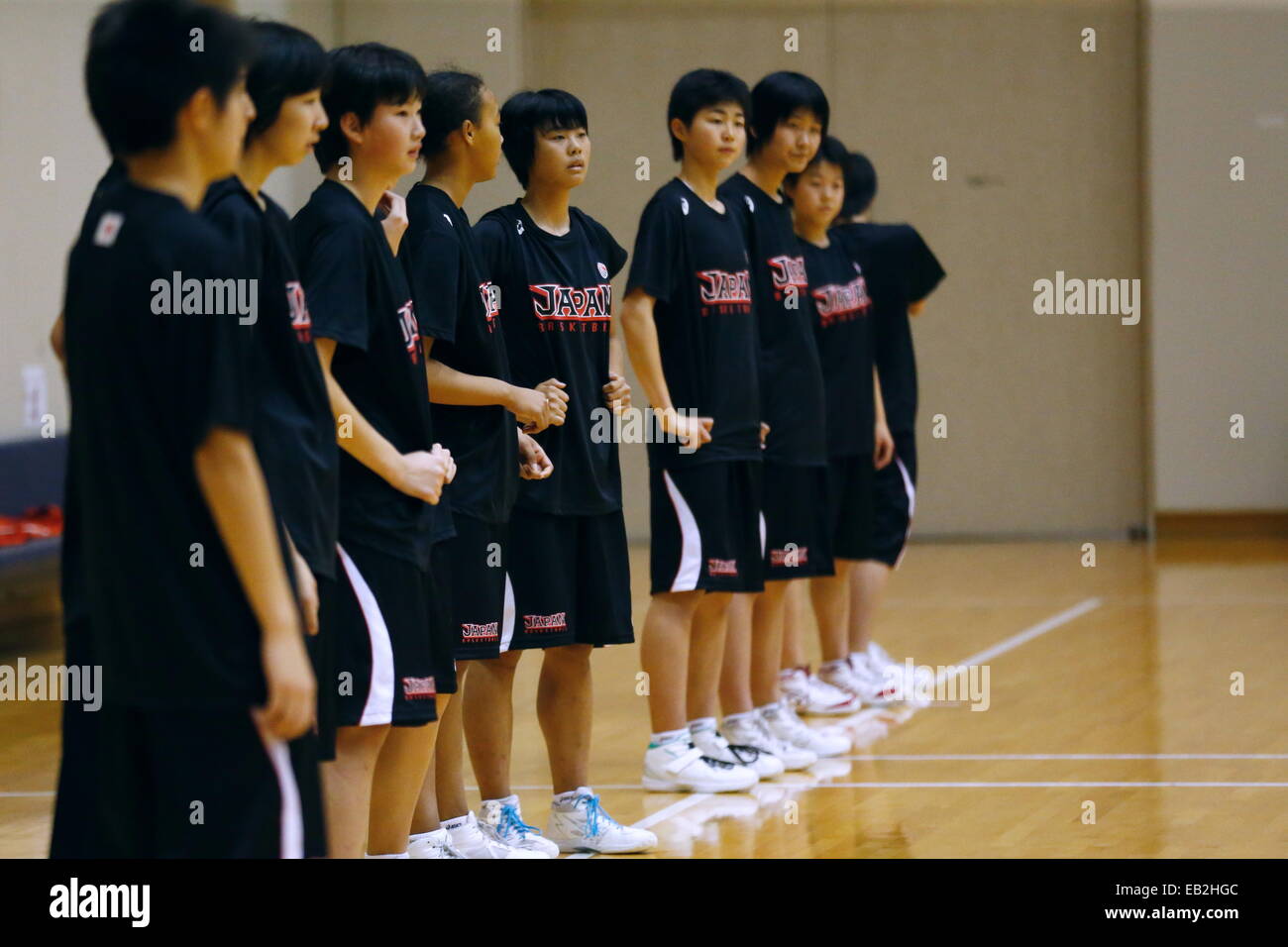 Ajinomoto National Training Center, Tokyo, Japan. 25th Nov, 2014. Japan ...