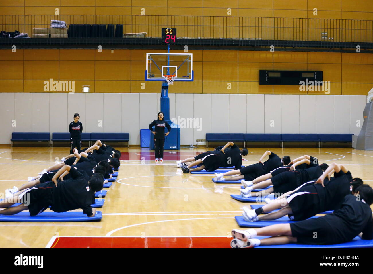 Ajinomoto National Training Center, Tokyo, Japan. 25th Nov, 2014. Japan ...