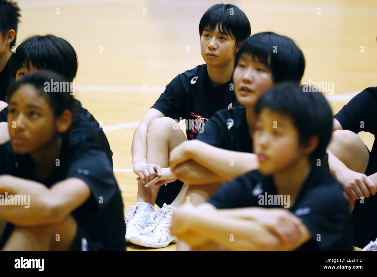 Ajinomoto National Training Center, Tokyo, Japan. 25th Nov, 2014. Ami ...