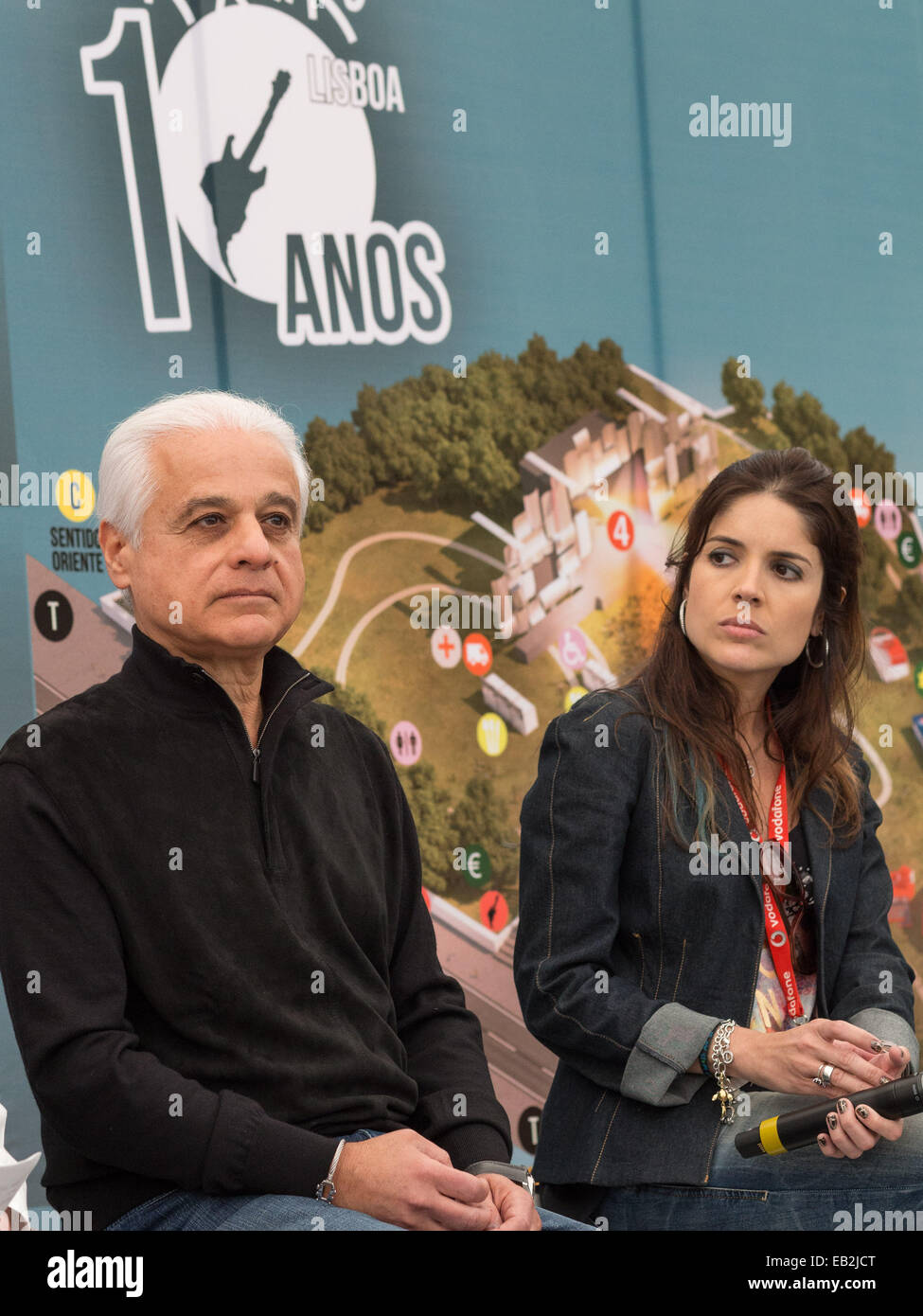 Rock In Rio 2014 press conference and presentation at Bela Vista Park ...