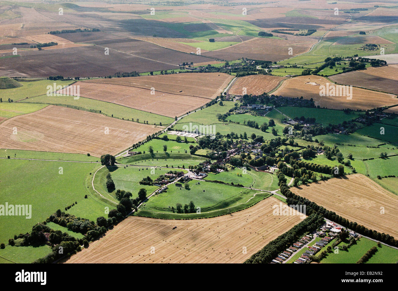 Avebury aerial hi-res stock photography and images - Alamy