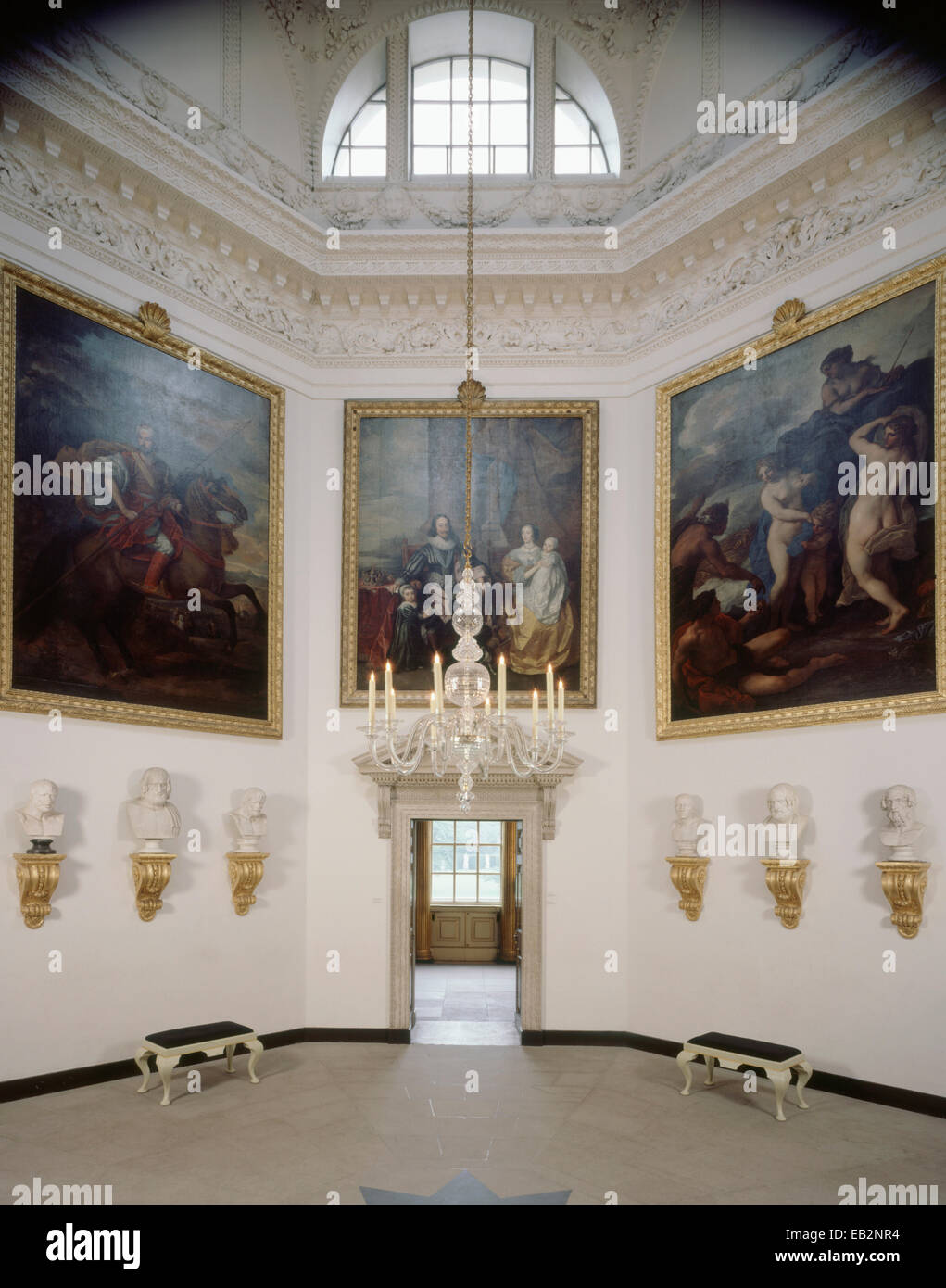 The Saloon, Chiswick House, London, UK Stock Photo - Alamy