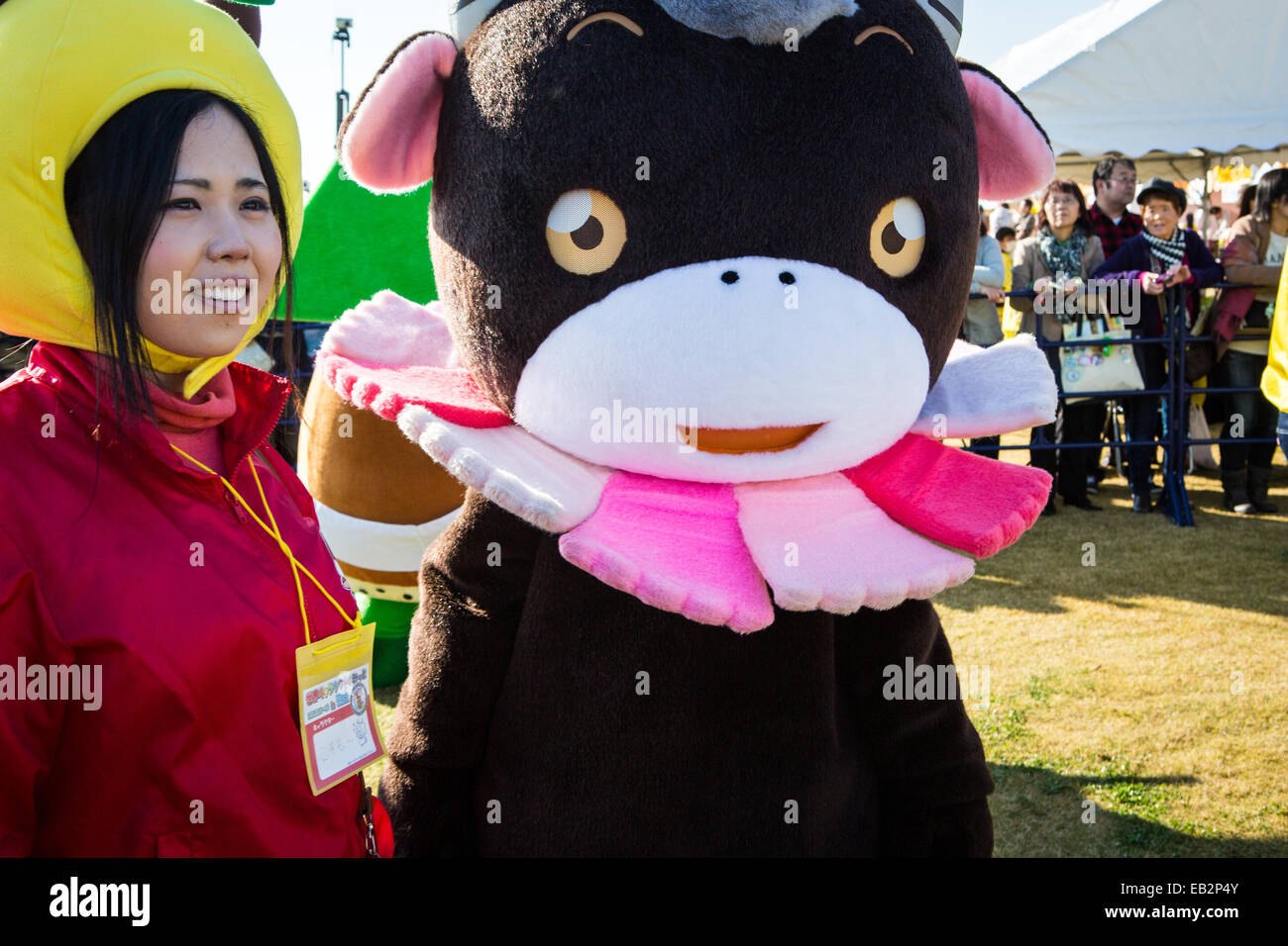 Mascot characters from across Japan gather at the World Mascot ...