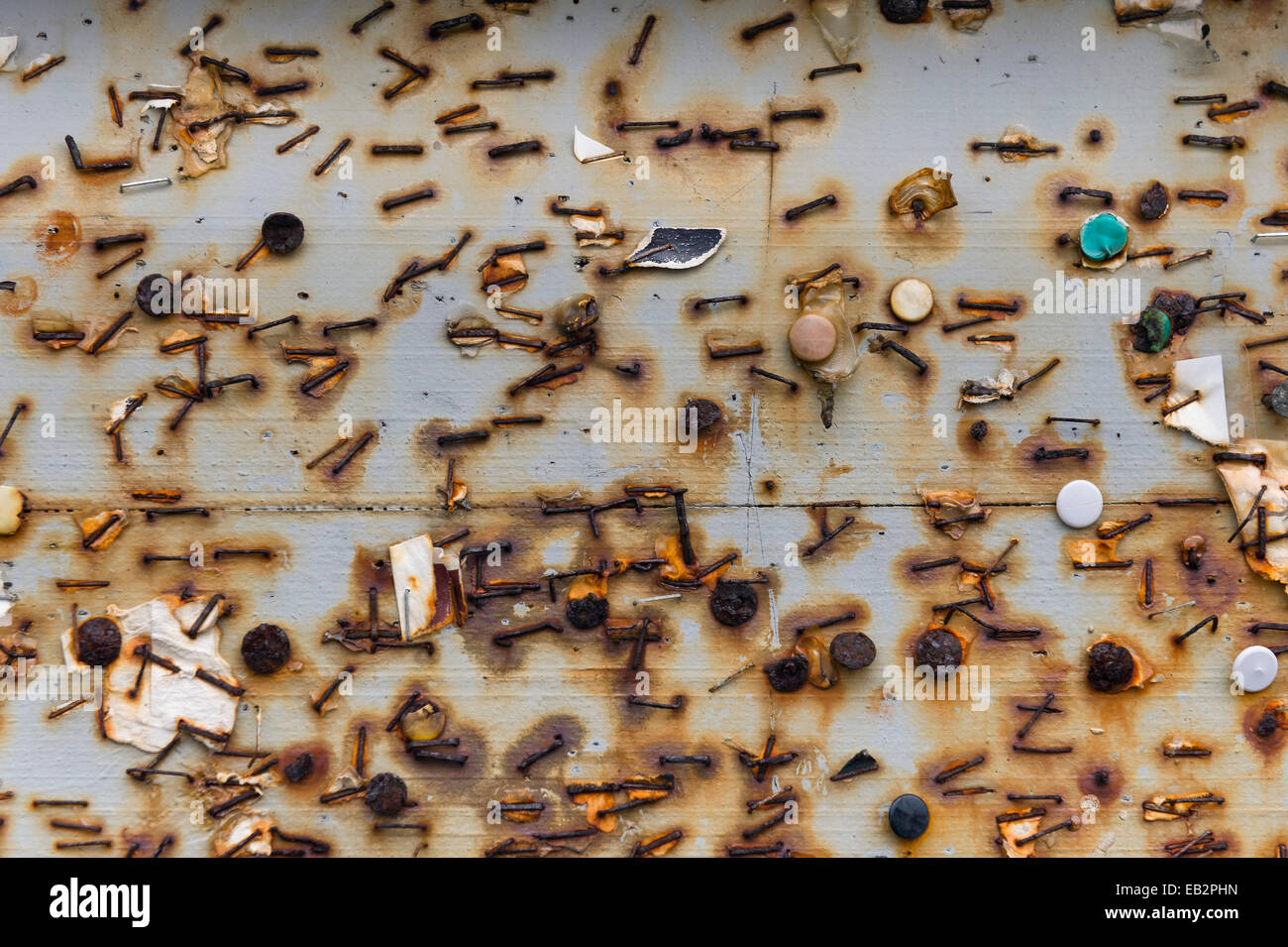 Rusted staples hi-res stock photography and images - Alamy
