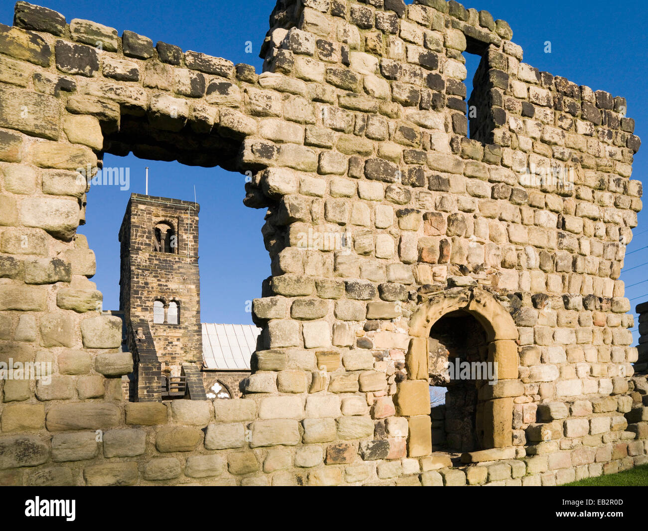 Anglo saxon ruin hi-res stock photography and images - Alamy