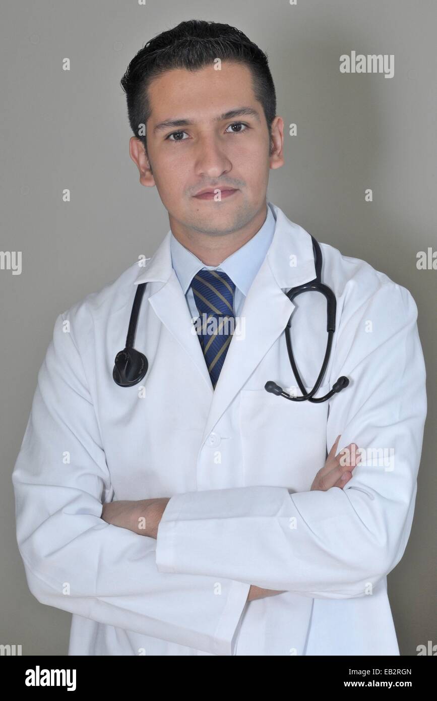 Portrait of a doctor Stock Photo - Alamy