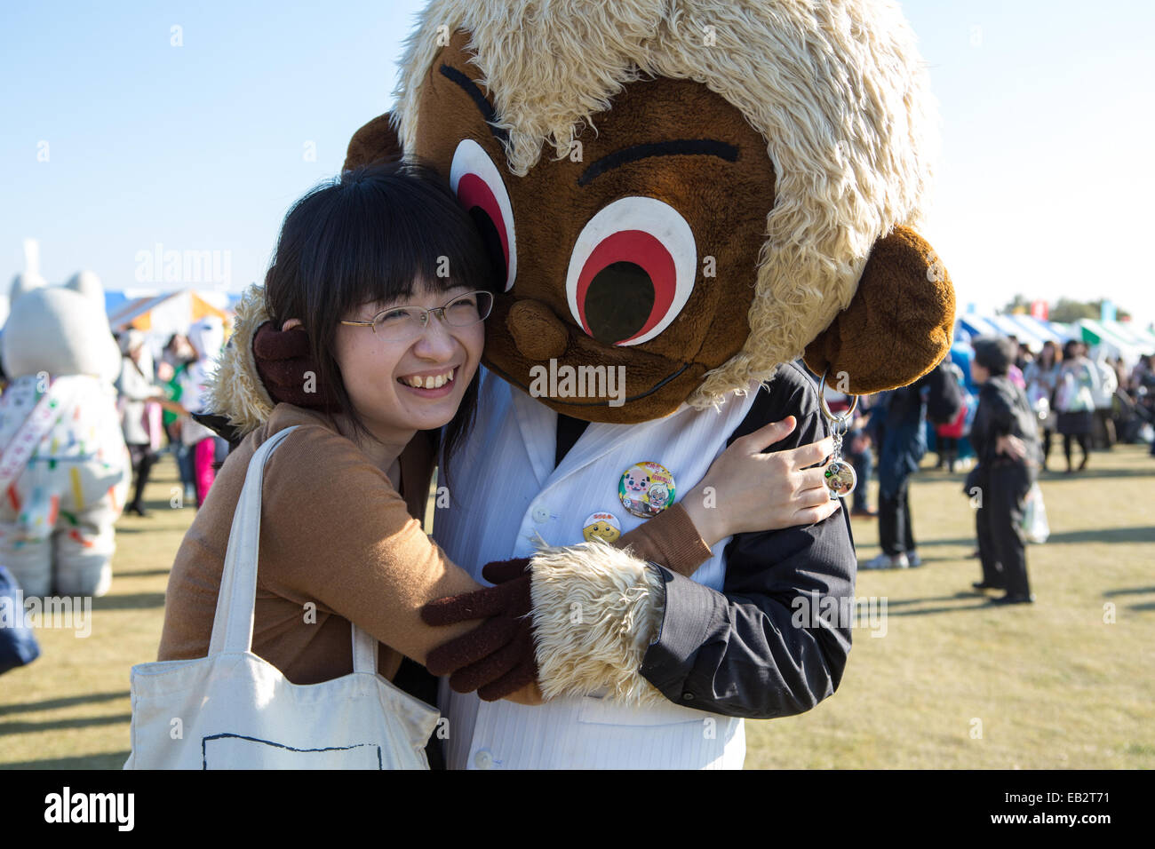 Mascot characters from across Japan gather at the World Mascot ...