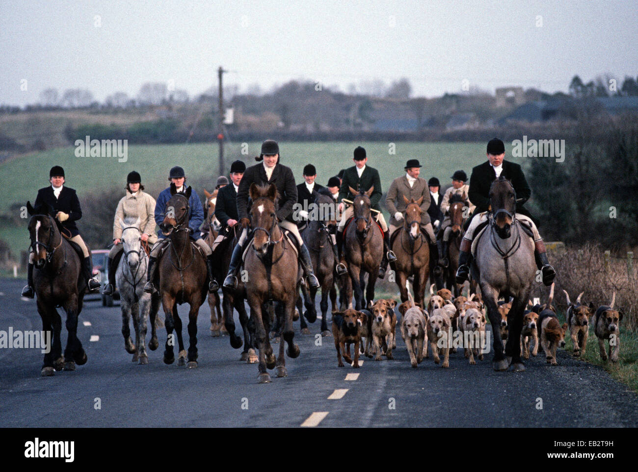Fox hunters hi-res stock photography and images - Alamy