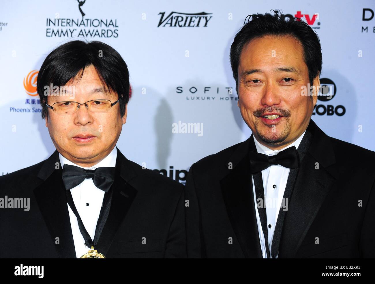New York, NY, USA. 24th Nov, 2014. Shinsuke Naito, Taku Kato at ...