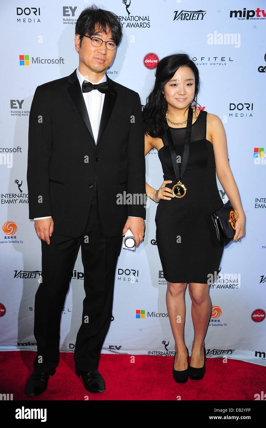 New York, NY, USA. 24th Nov, 2014. Hark-Joon Lee, Suk-Kee Lee at ...