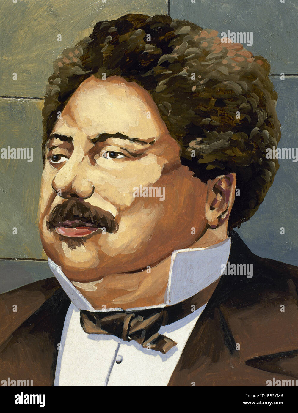 Portrait of alexandre dumas hi-res stock photography and images - Alamy