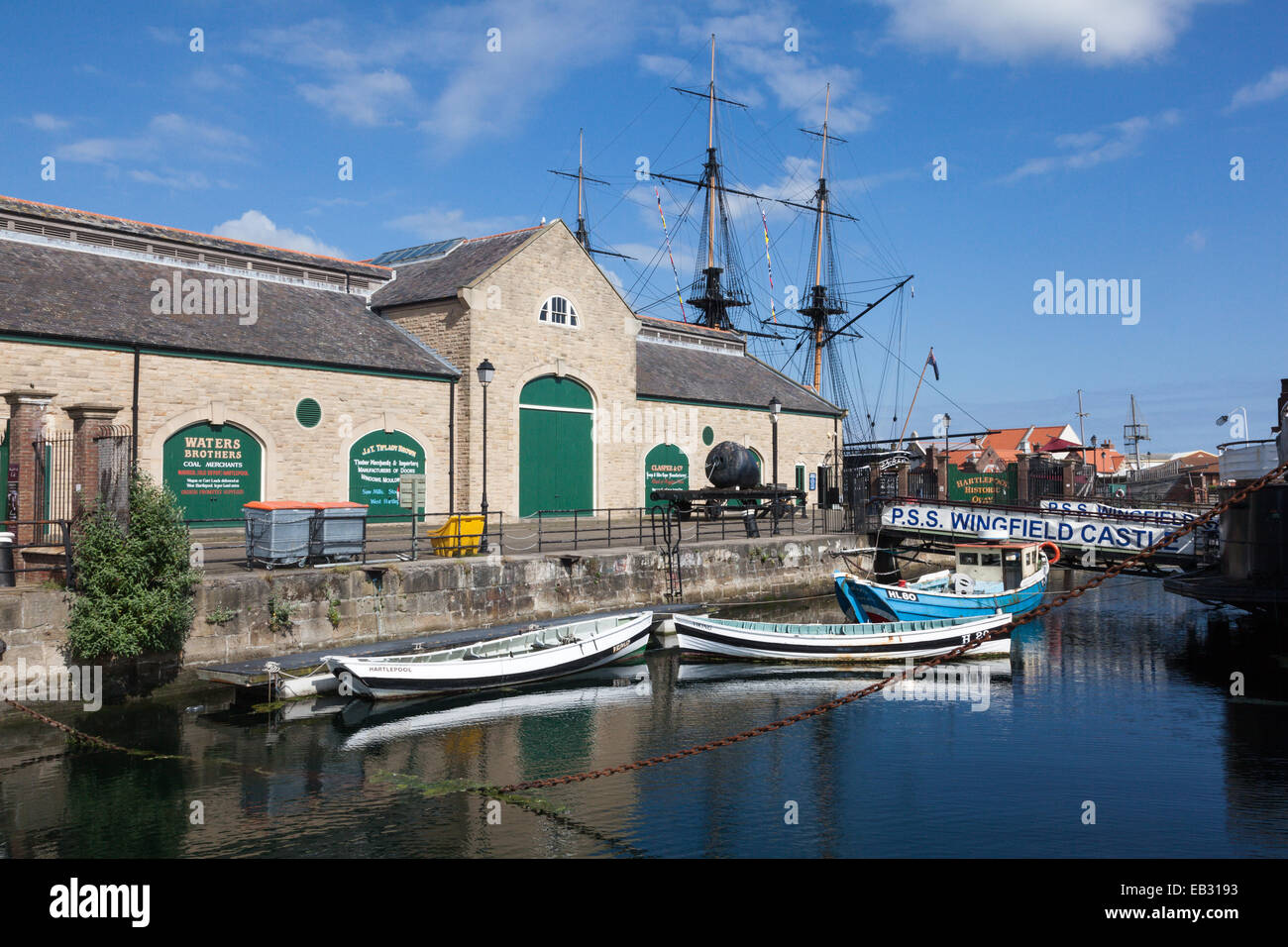 Hartlepool maritime museum hi-res stock photography and images - Alamy