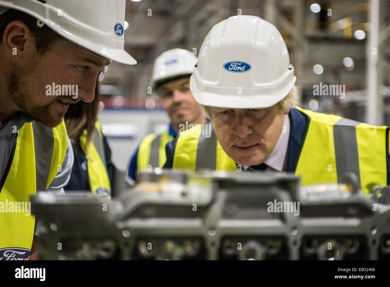 London, UK. 25th November, 2014. The Mayor of London Boris Johnson ...