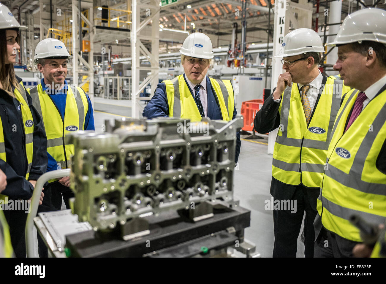 London, UK. 25th November, 2014. The Mayor of London Boris Johnson ...