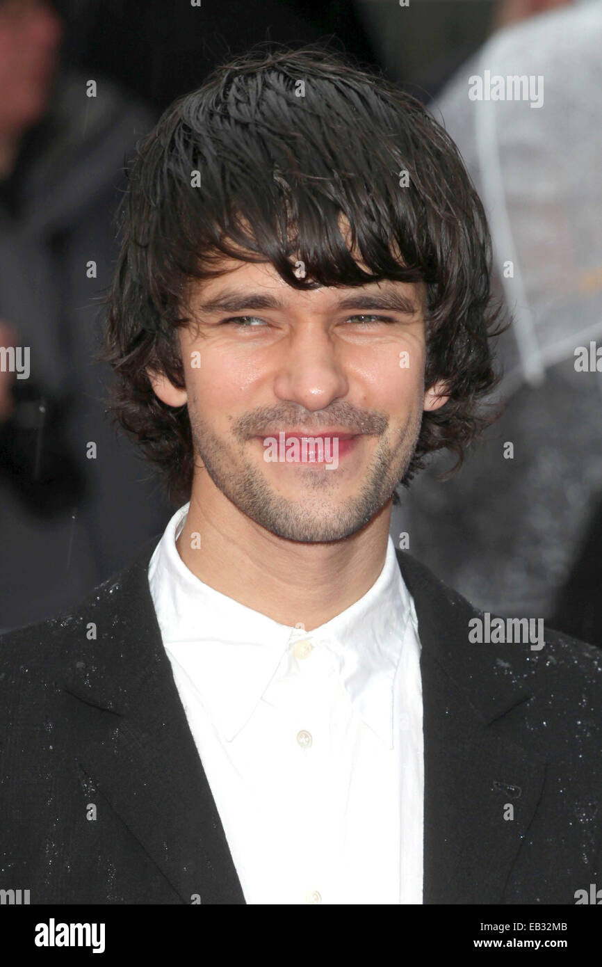 Ben Whishaw arriving for the Paddington film premiere, at Odeon ...