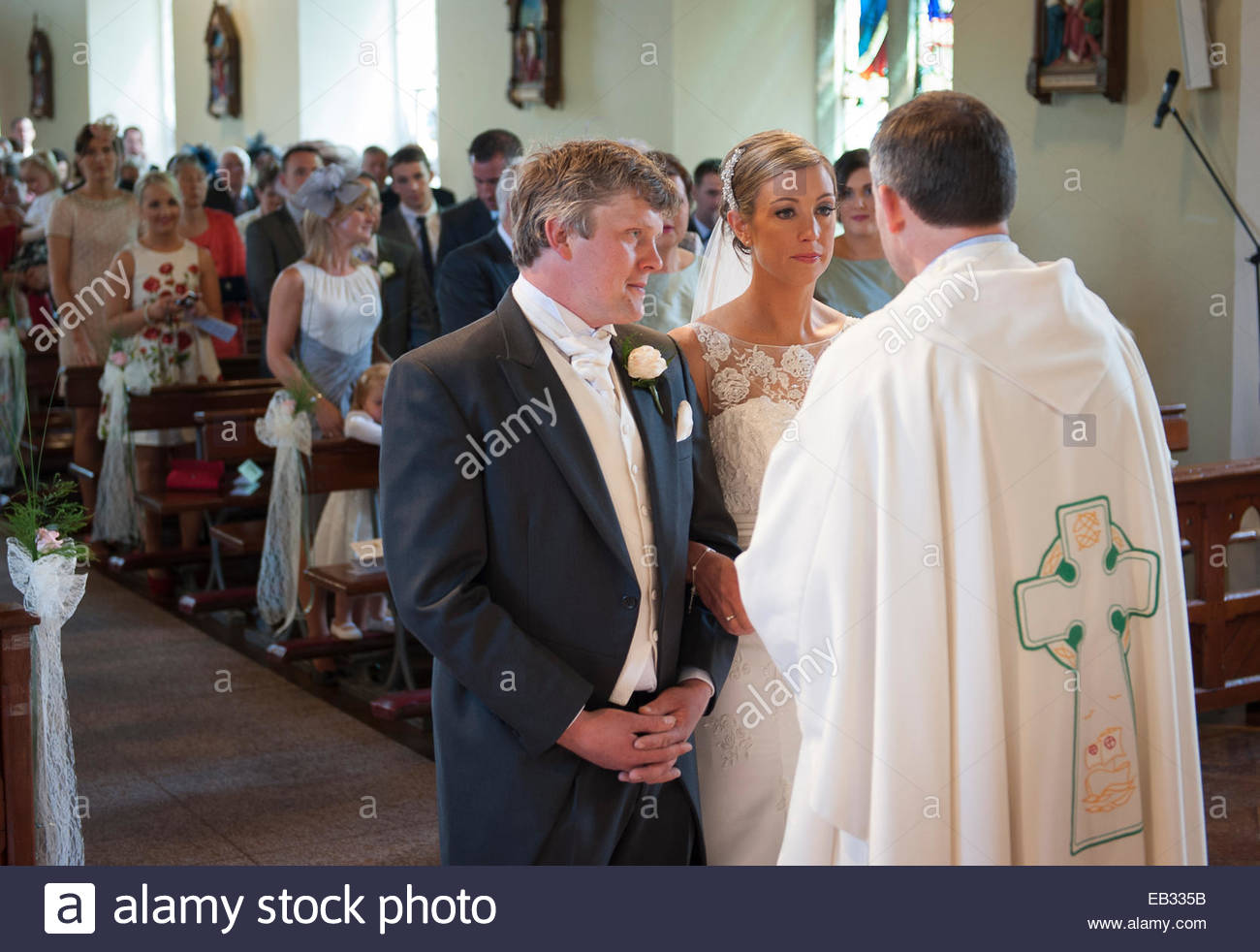Catholic Priest In Wedding