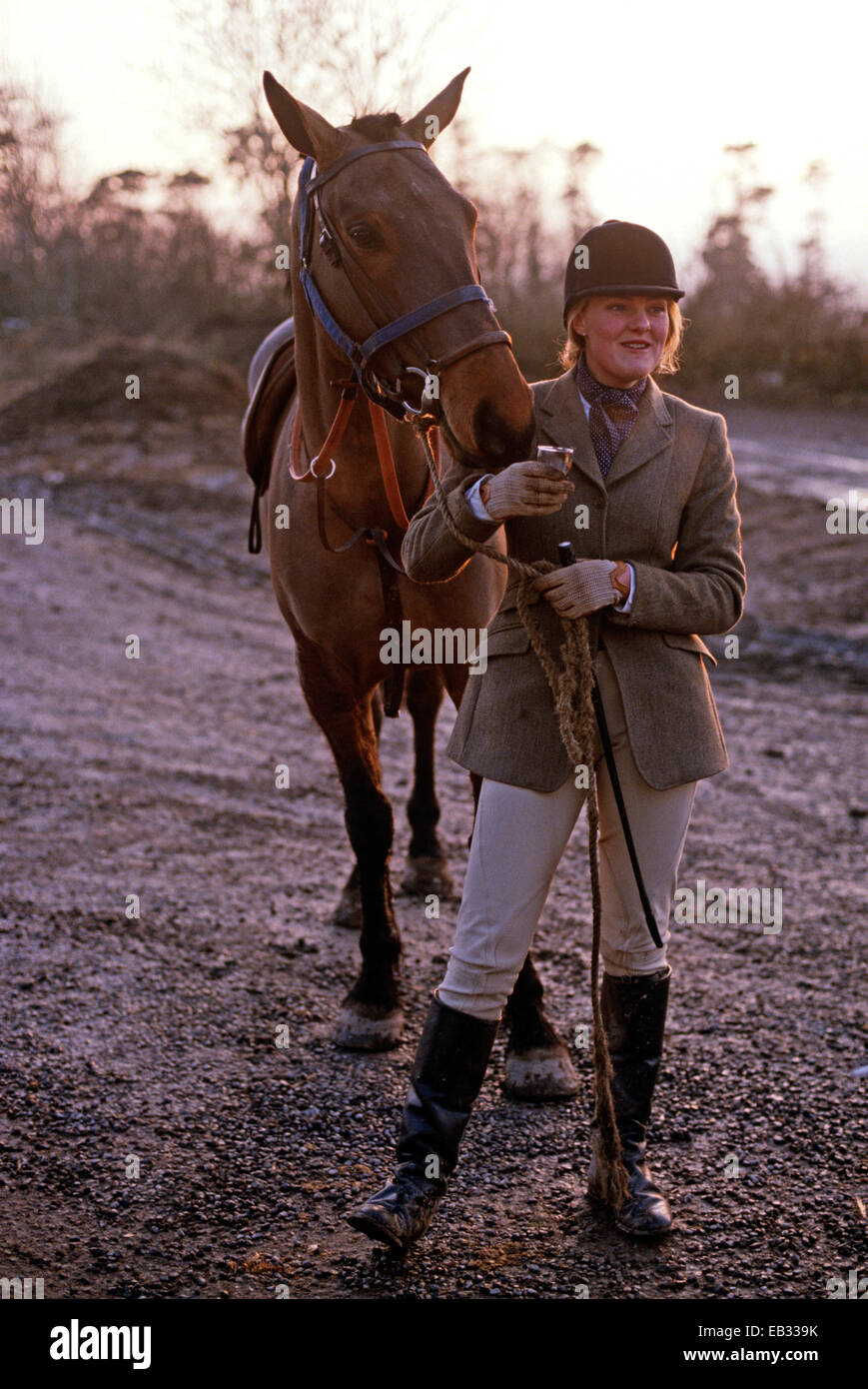 Fox hunt and rider hi-res stock photography and images - Alamy