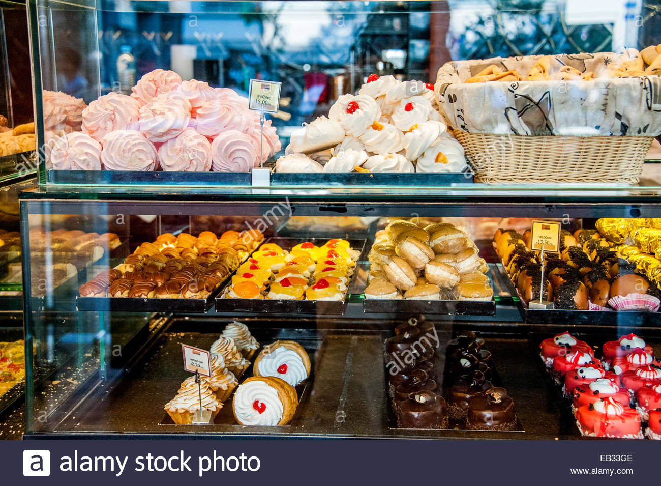 Greek Sweets Pastries Stock Photos & Greek Sweets Pastries Stock Images ...