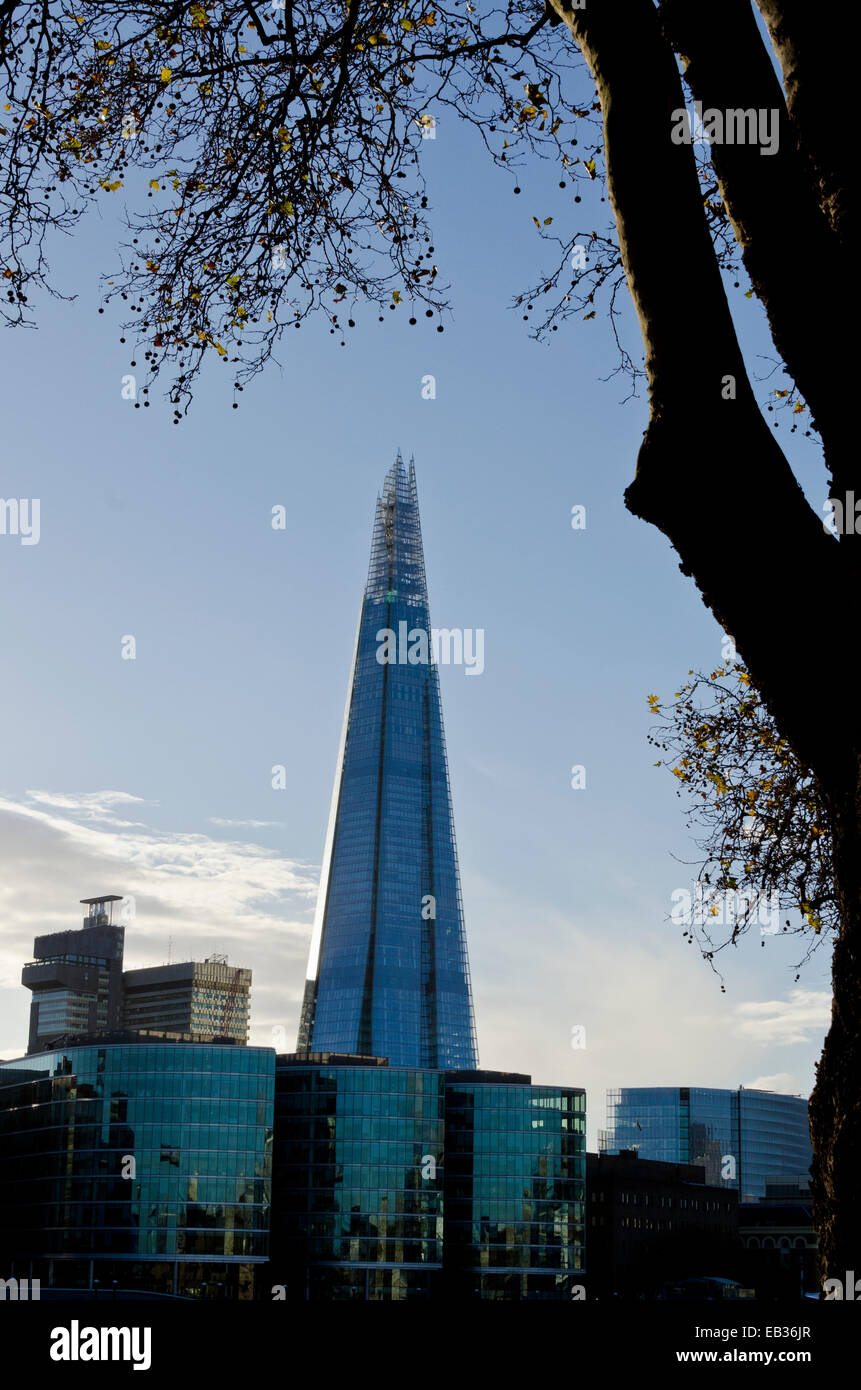 Upper levels of the Shard building in London UK Stock Photo - Alamy