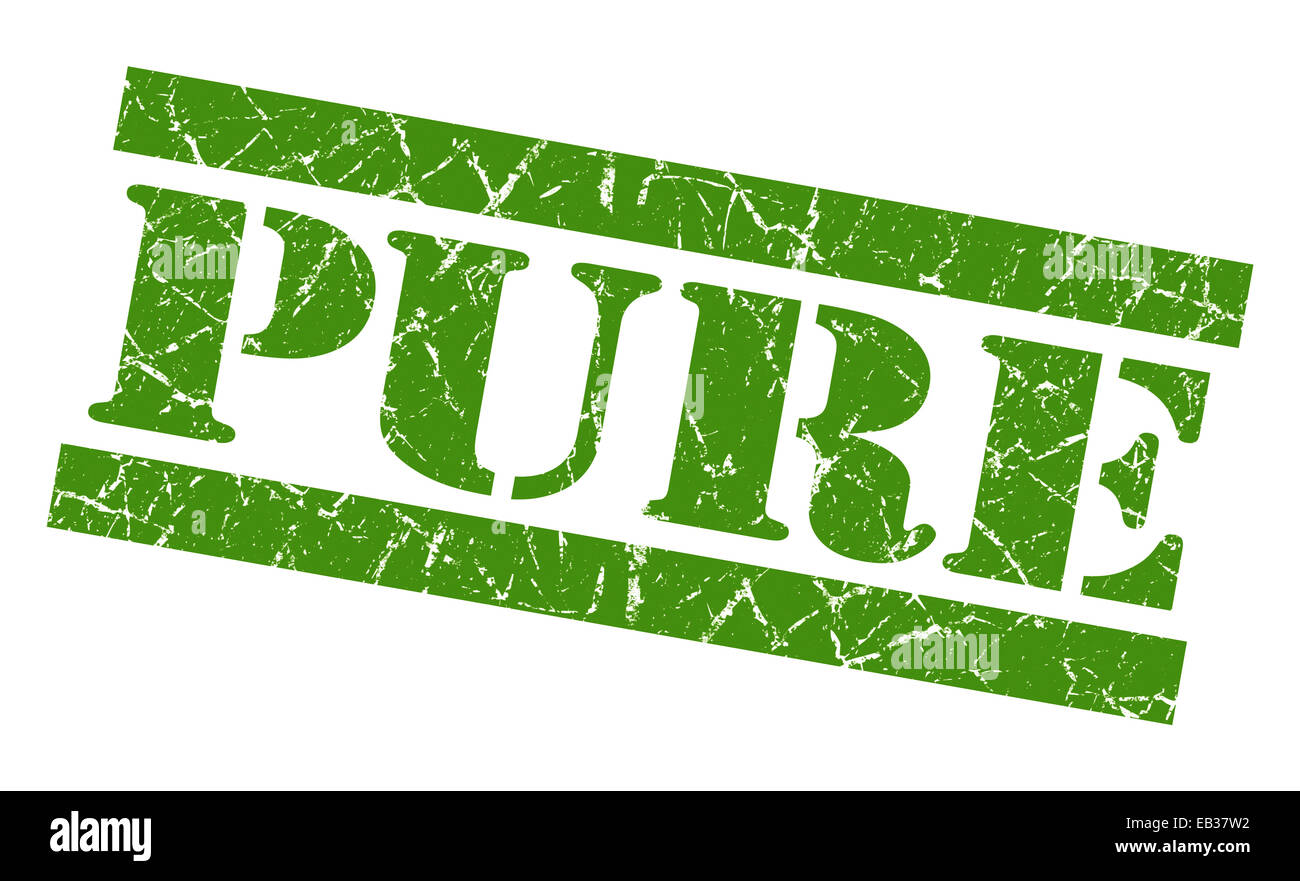 Pure grunge green stamp Stock Photo - Alamy