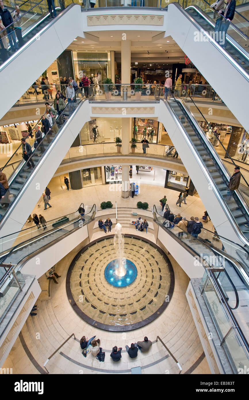 Shopping center Limbeckerplatz Platz, Essen, Ruhr district, North Rhine ...