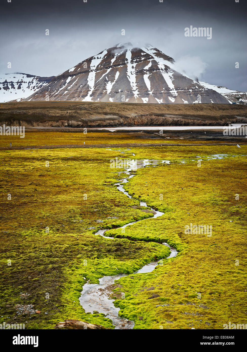 Stream meandering through a field hi-res stock photography and images ...