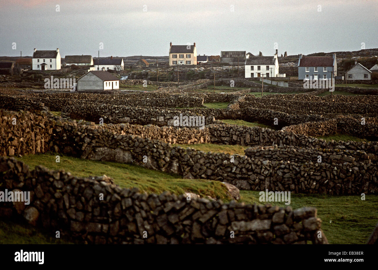 Stone walls on inishmore aran hi-res stock photography and images - Alamy