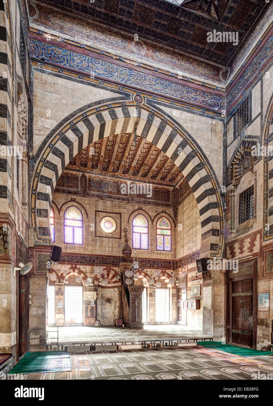 Mosque windows inside cairo hi-res stock photography and images - Alamy