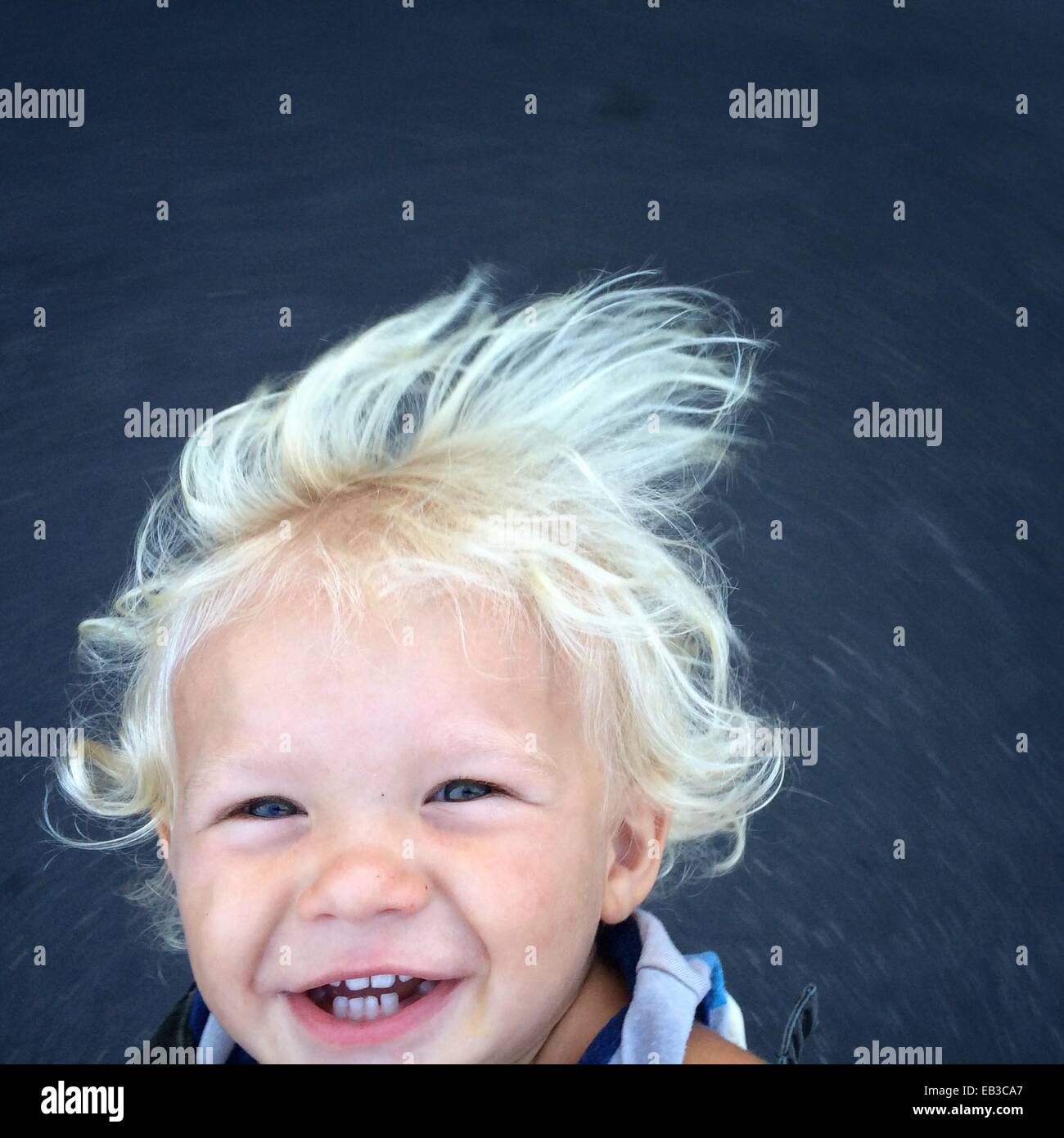 Portrait of happy toddler smiling Stock Photo - Alamy