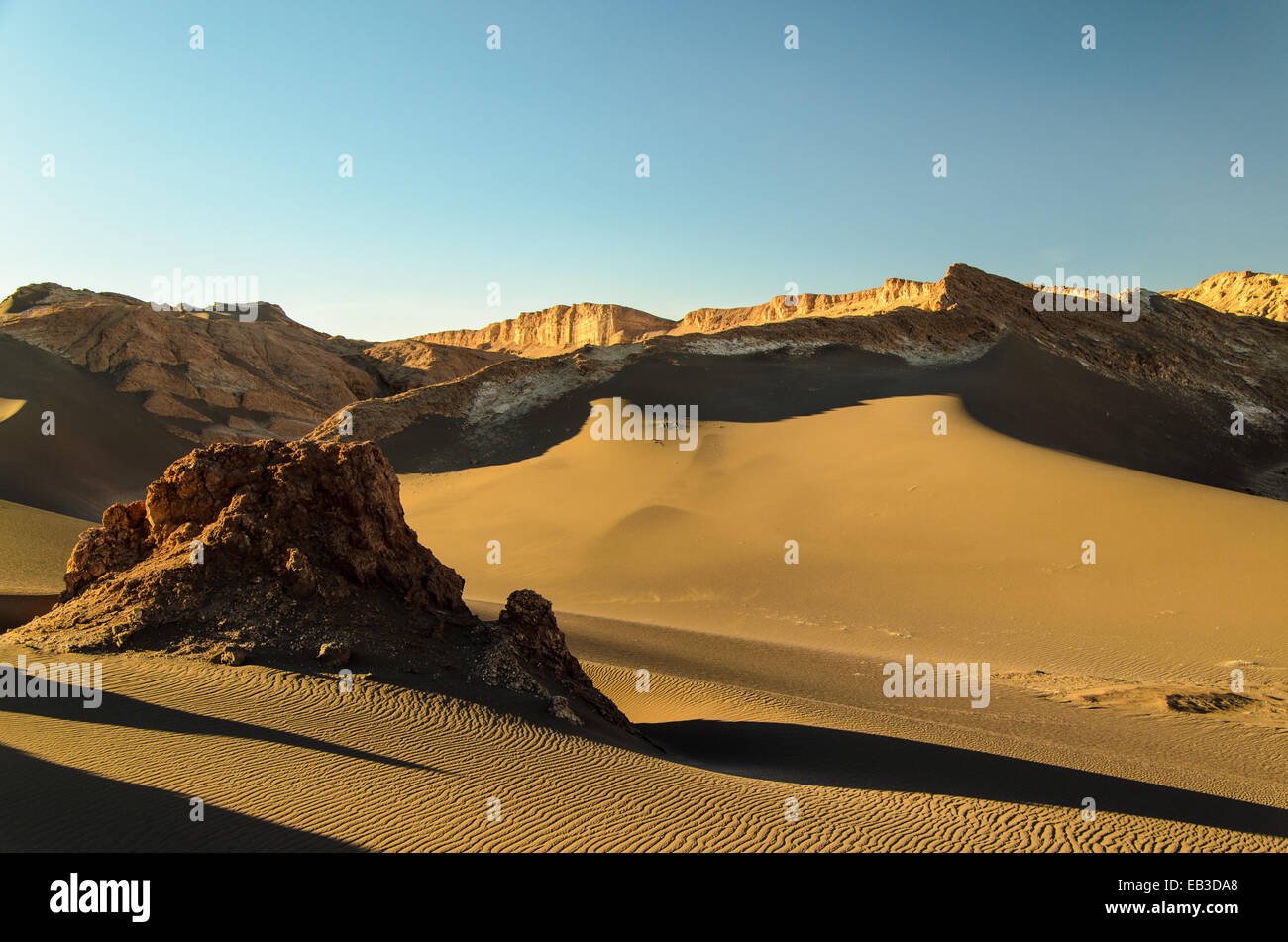 Chile, Rock formation in desert Stock Photo - Alamy