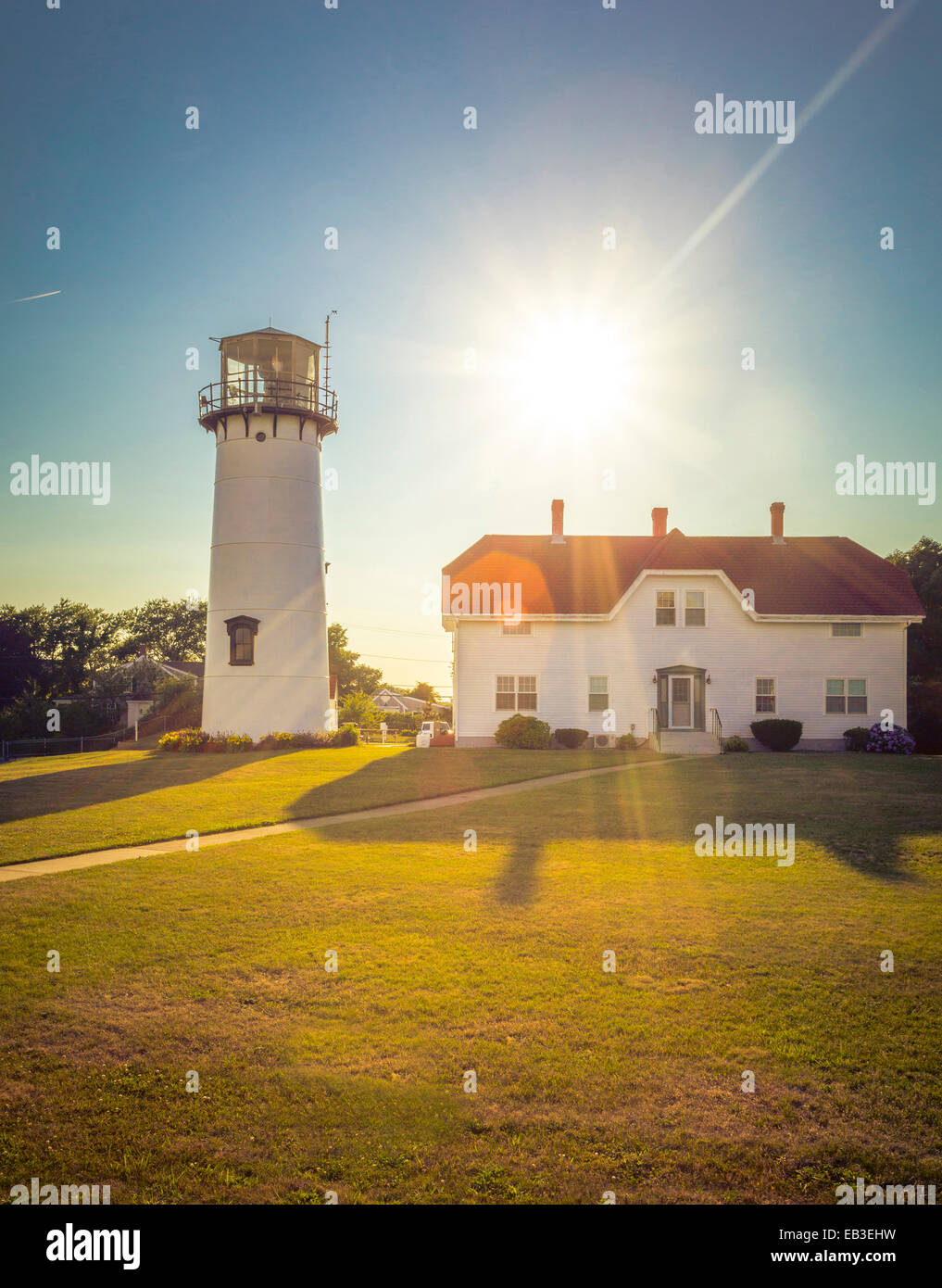 Lighthouse lens flare hi-res stock photography and images - Alamy