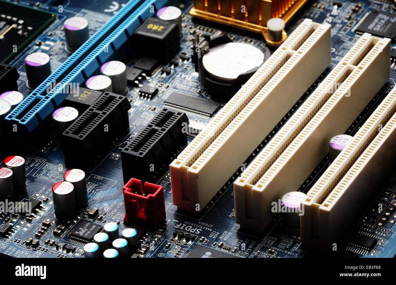 circuit board computer background Stock Photo - Alamy