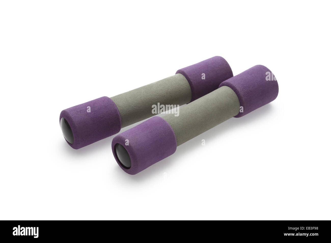 Dumbbell fitness isolated on Cut Out Stock Images & Pictures - Alamy