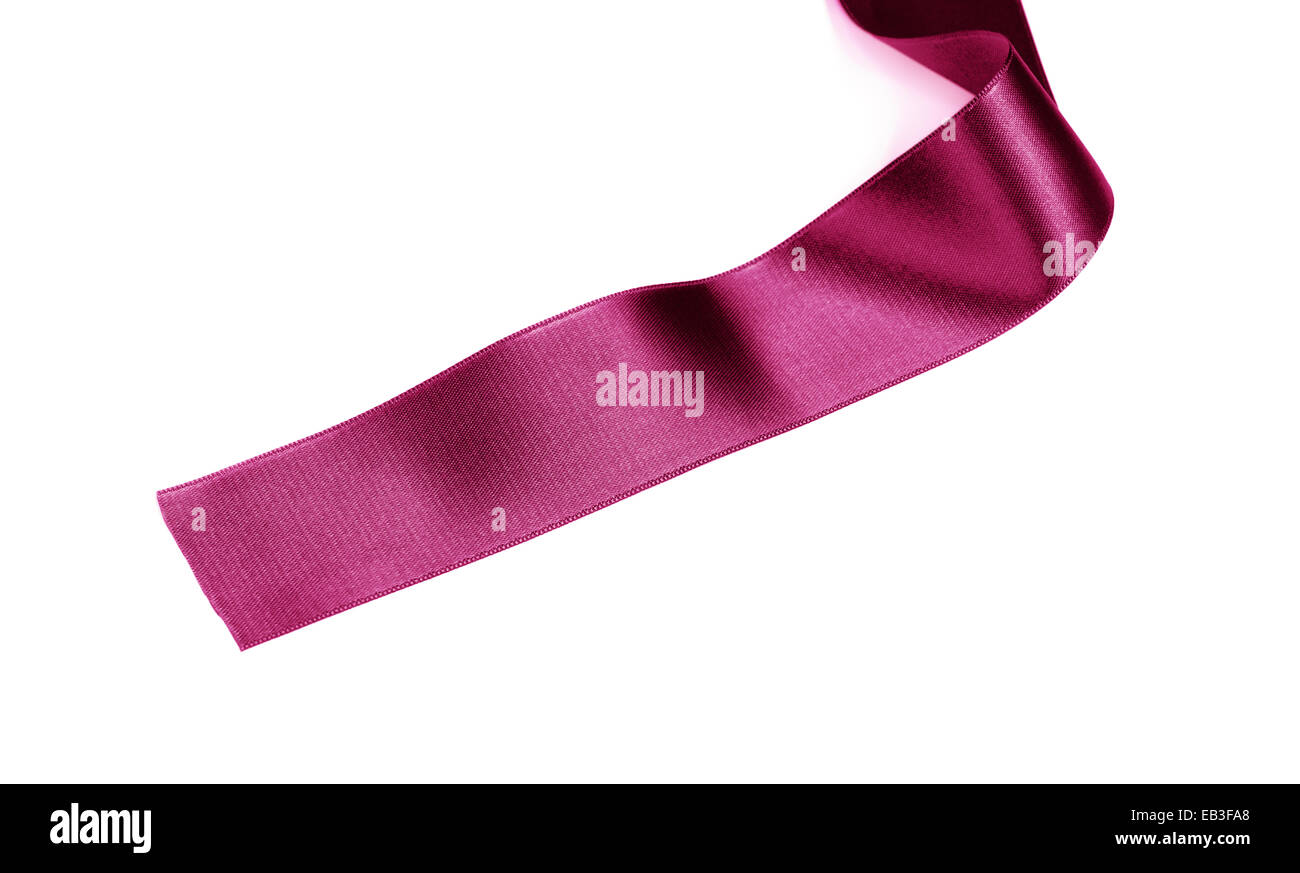 Maroon dark red ribbon hi-res stock photography and images - Alamy