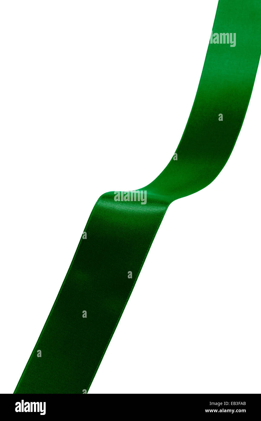Green ribbon hi-res stock photography and images - Alamy