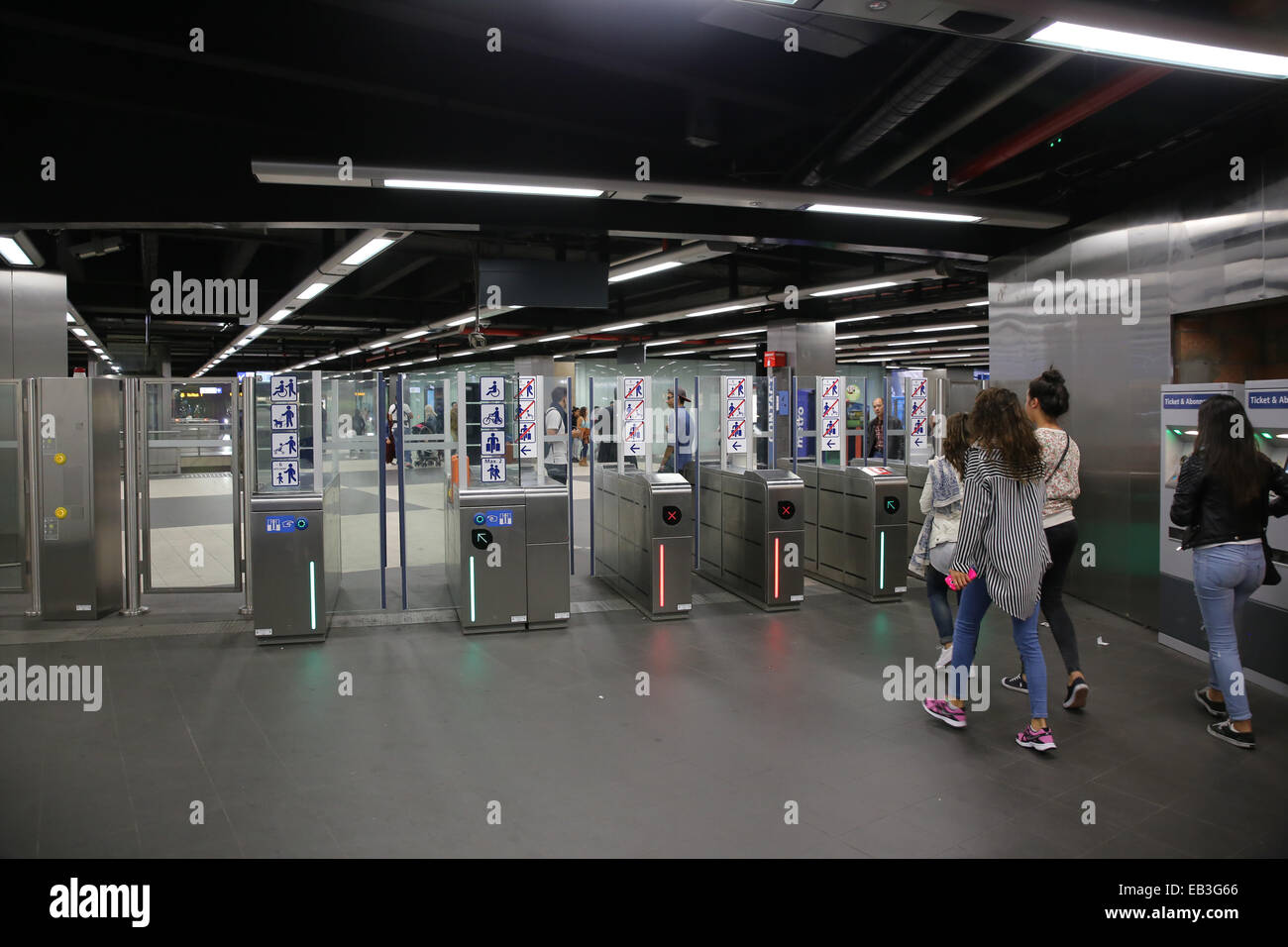 Metro Station Entrance