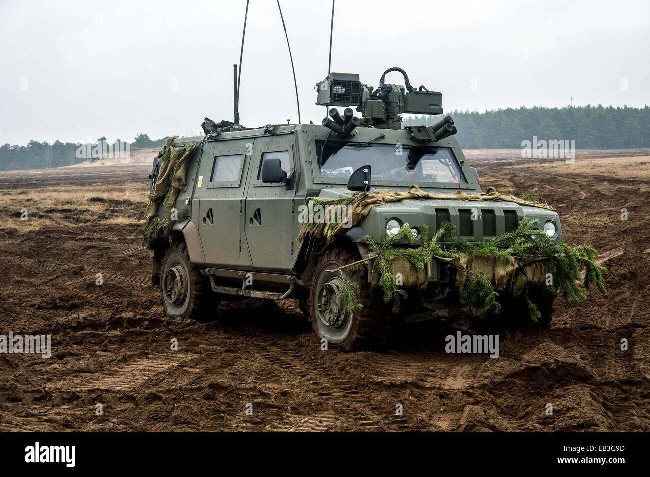 Husky is a new protected support vehicle, providing commanders with a ...