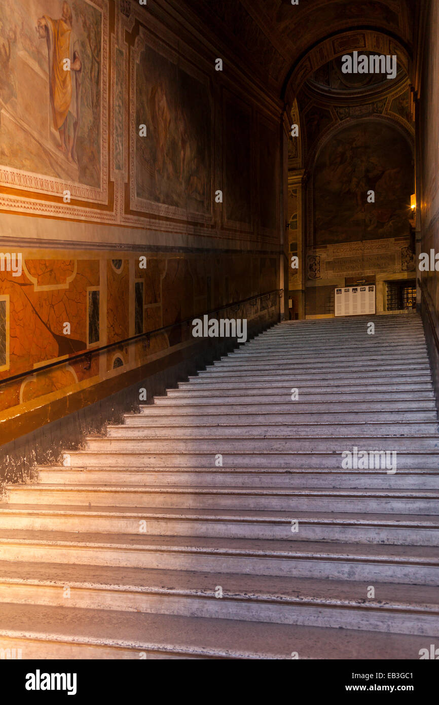 Scala santa rome hi-res stock photography and images - Alamy
