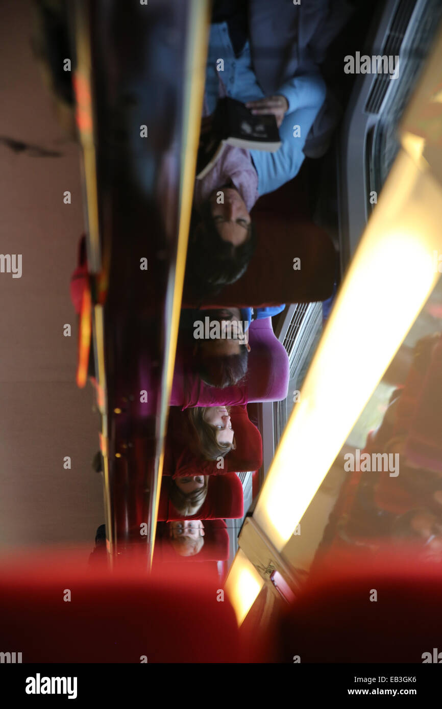 Inside train hi-res stock photography and images - Alamy