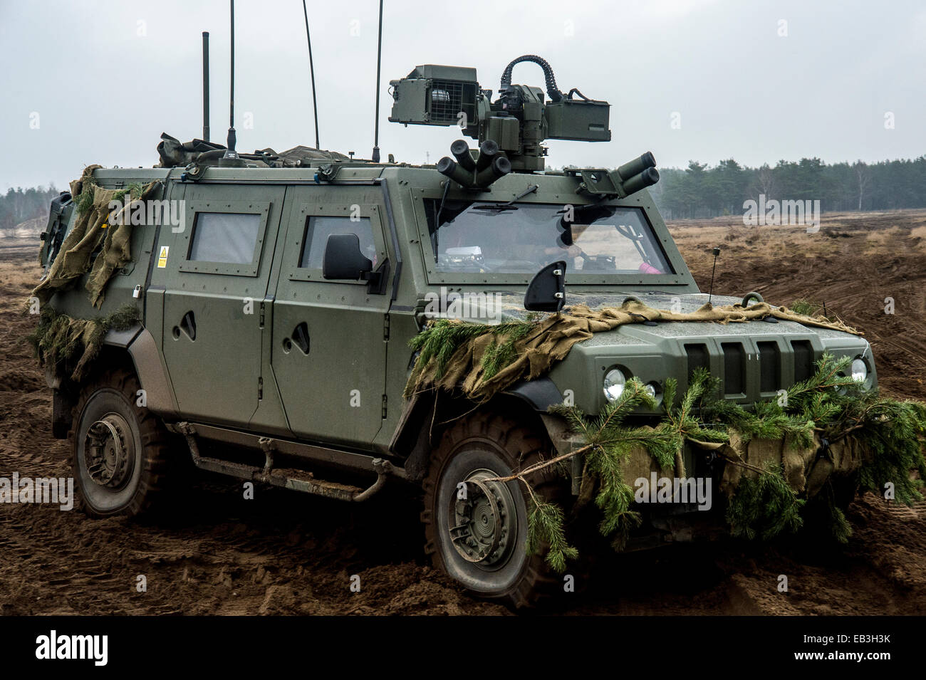 Husky is a new protected support vehicle, providing commanders with a ...