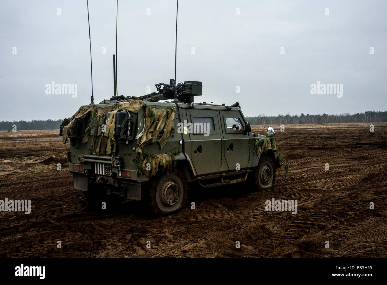 Husky is a new protected support vehicle, providing commanders with a ...