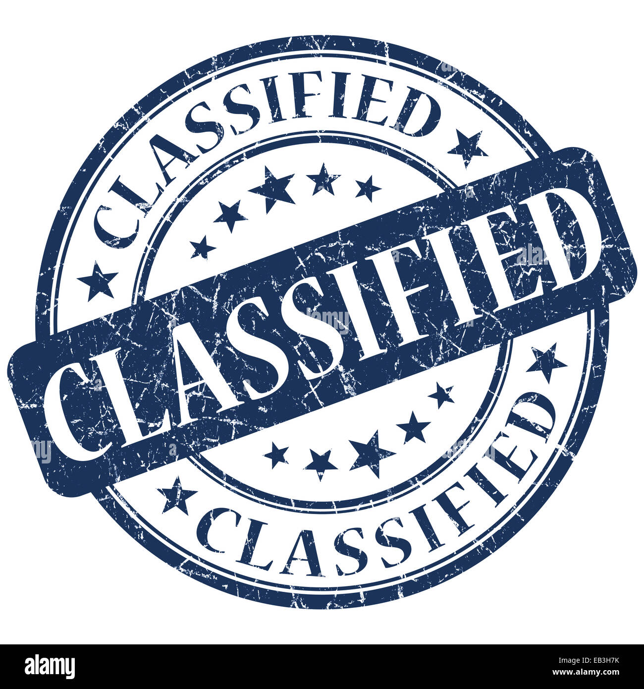 Classified stamp label round Cut Out Stock Images & Pictures - Alamy